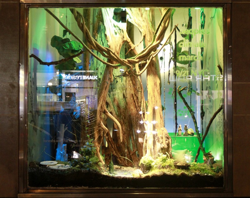 Audio for interactive experiences in retail window displays